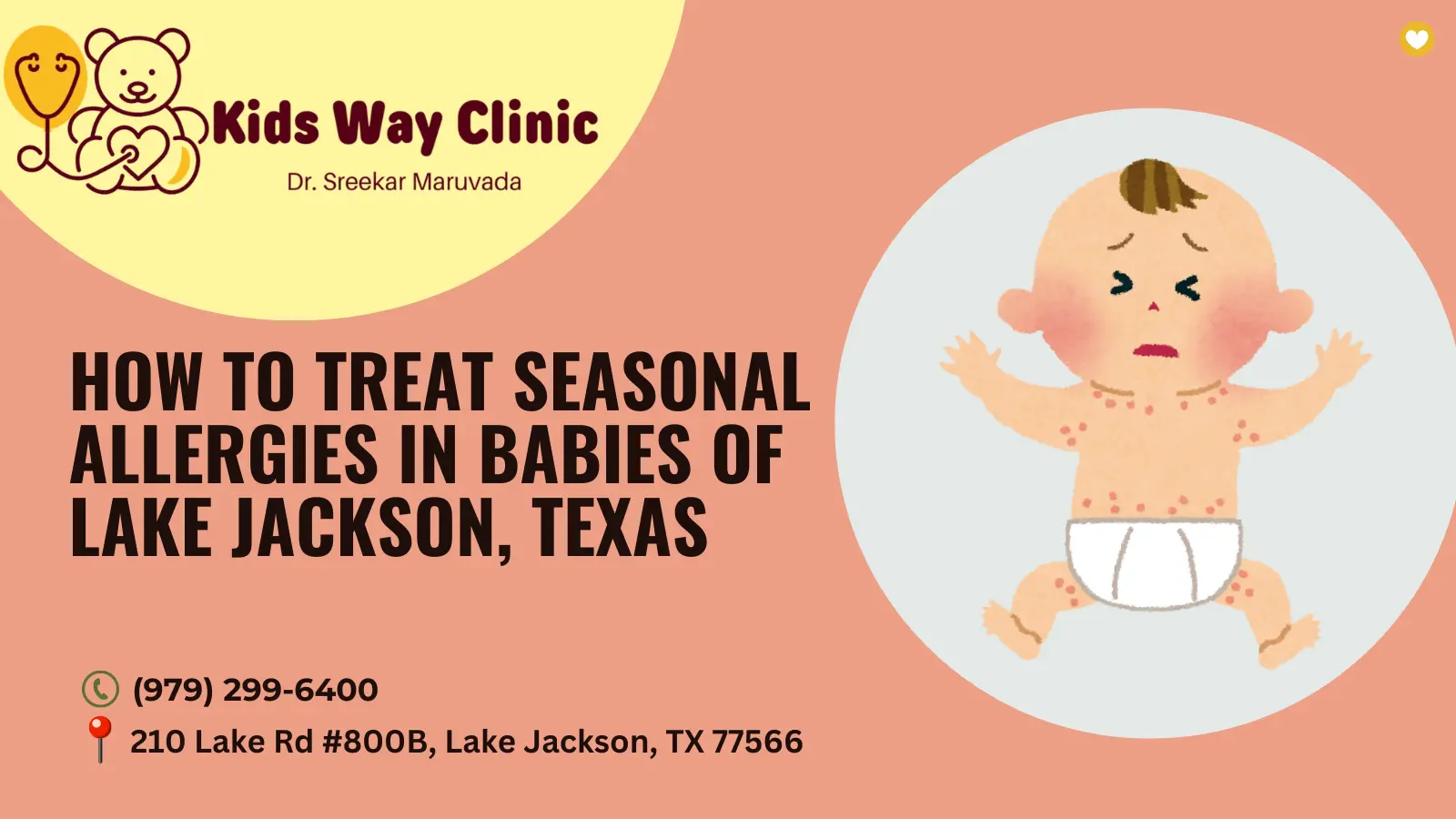 How To Treat Seasonal Allergies In Babies Of Lake Jackson, Texas